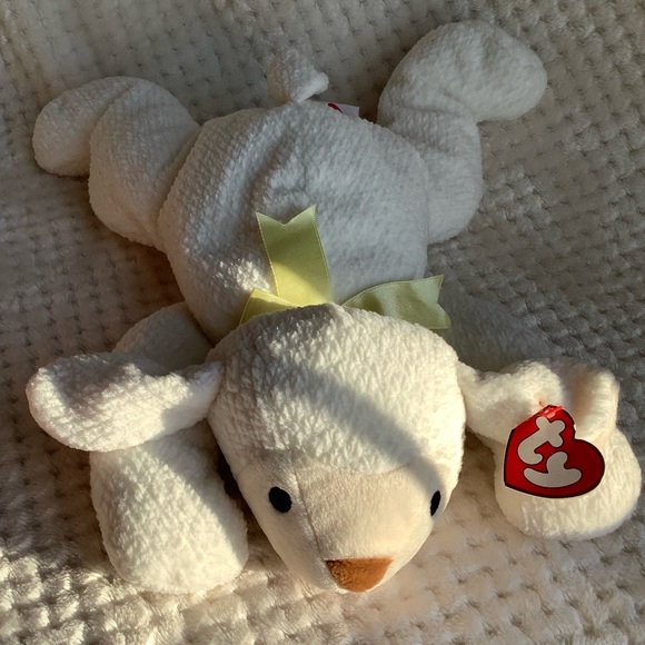 Ty | Toys | Vintage Ty Pillow Pals Plush Baba The Lamb Stuffed Animal ...